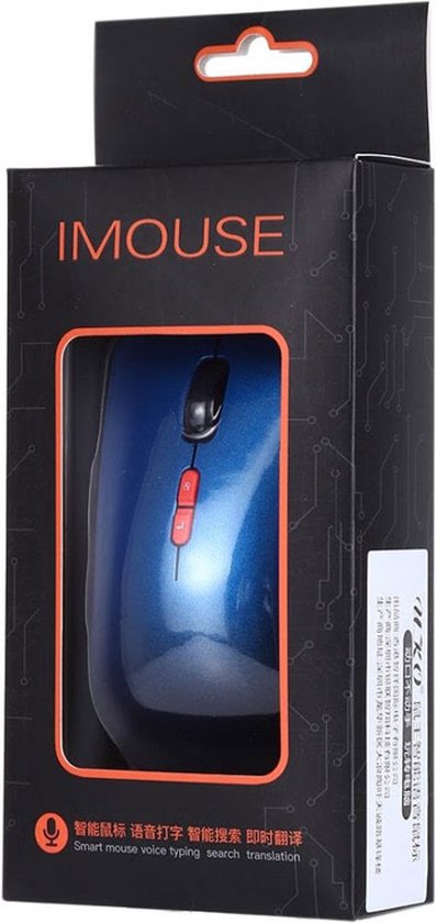 Imouse draadloos muis Blauw | bol
