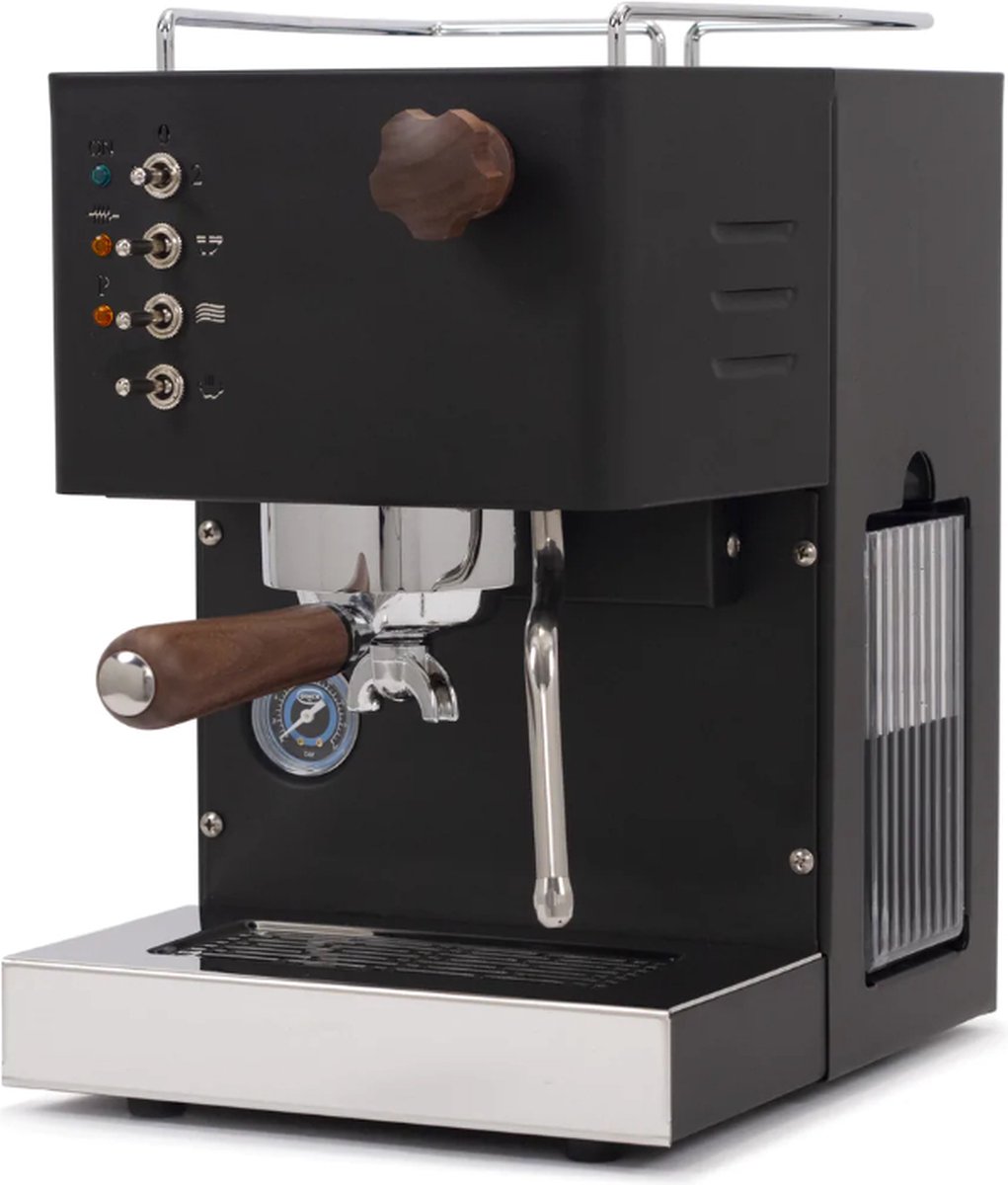 Quick Mill 4100 - Espressomachine - Zwart / Hout | bol.com