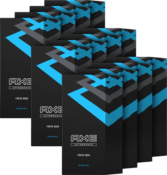 Axe Après - Rasage Lotion Marine 100 ml - Pack économique 12 unités ...