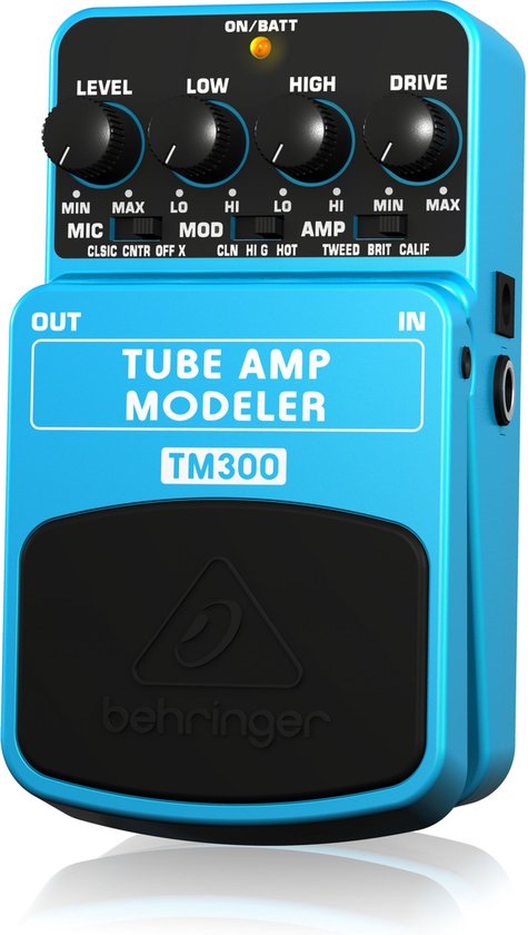 Behringer TM300 Tube Amp Modeler - Distortion voor gitaren | bol