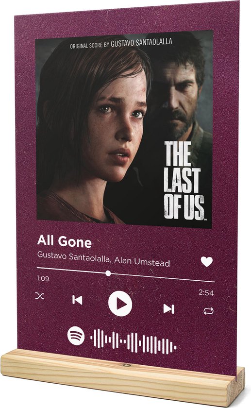 Songr Spotify Muziek Bordje - All Gone - Gustavo Santaolalla, Alan ...