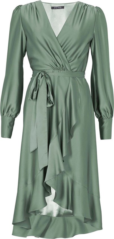 Swing Dames Jurk Groen maat 38 | bol.com