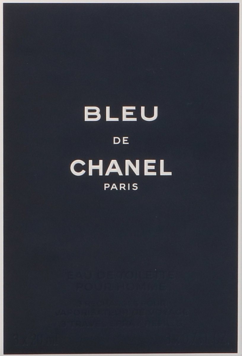 Chanel - Bleu De Chanel Refill EDT 3x 20 ml | bol.com