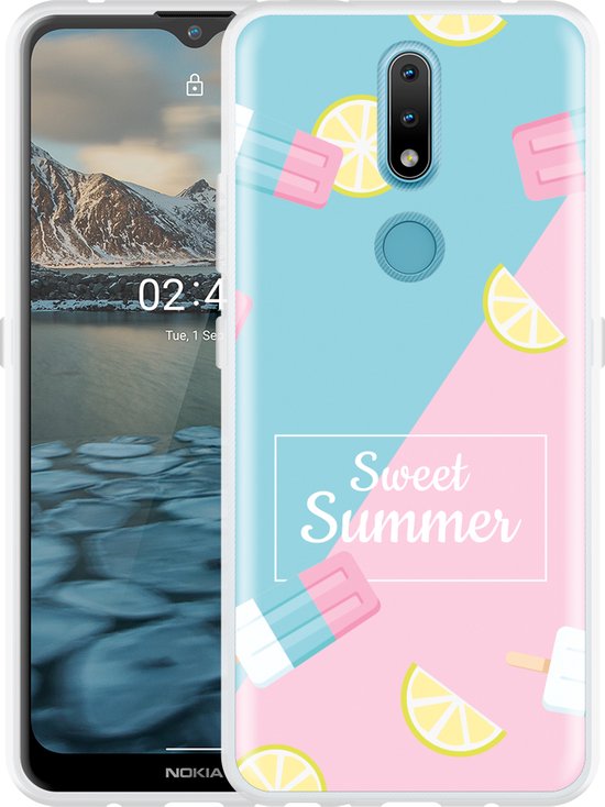 Nokia 2.4 Hoesje Sweet Summer - Designed by Cazy | bol