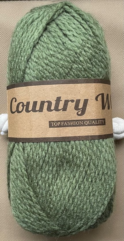 WOL-GAREN-LAMMY YARNS COUNTRY WOOL 076-BREIEN EN HAKEN-PER 5 STUKS. | bol