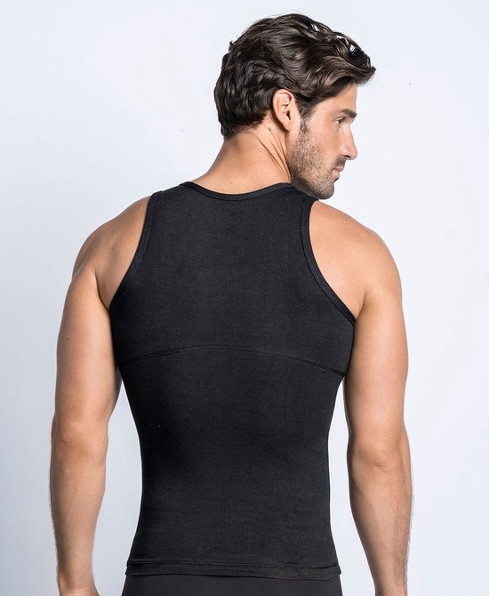 Stretch Cotton Shaper Tank | Black | bol.com