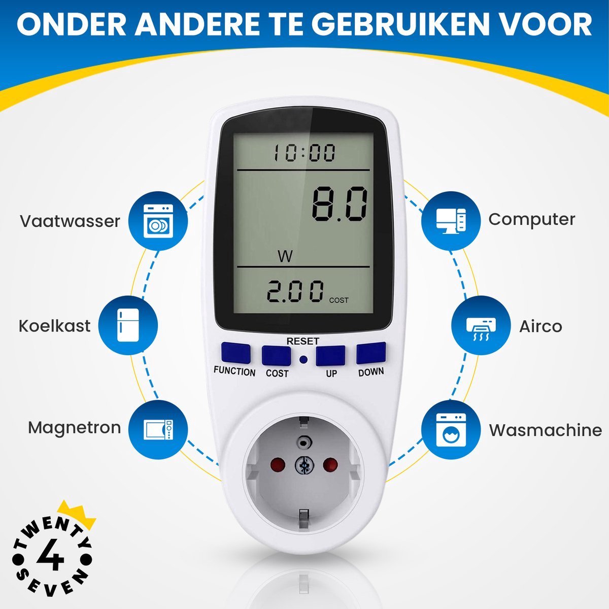 Elektriciteitsmeter België - Energiemeter Verbruiksmeter - P1 Meter ...