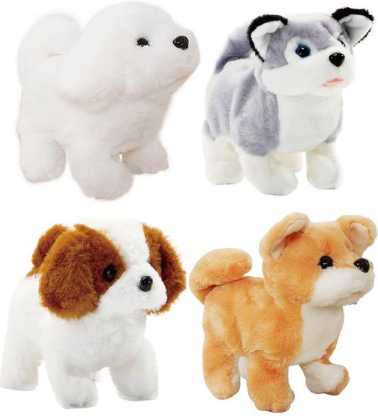 Currero Robot Hond - Speelgoed Hond - Knuffel - Robothond ...