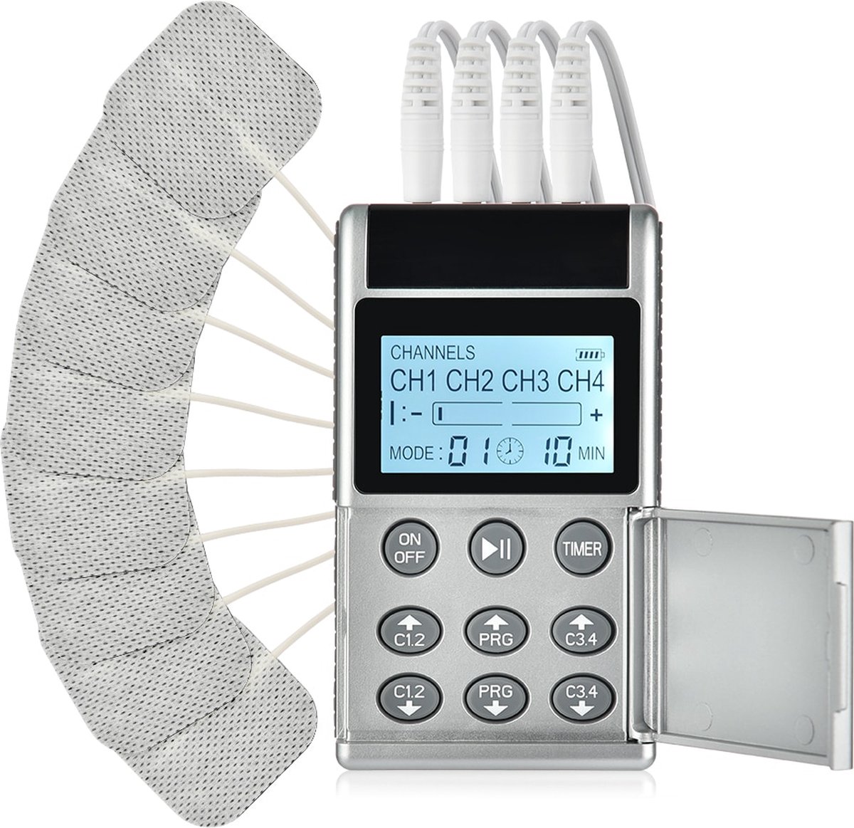 Elektrodentherapie - EMS Apparaat - TENS apparaat - Spiermassage - Pijn ...