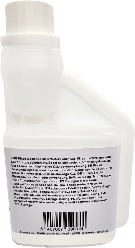 Bewaarvloeistof KCL - Voor opslag PH/ORP Elektroden | bol