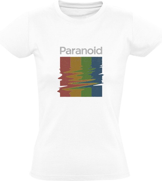 Paranoid Dames T-Shirt | Polaroid | Paranoia | Camera | Film | Foto ...