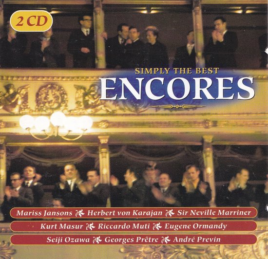Simply the best encores - Diverse artiesten, met o.a. Mariss Jansons ...