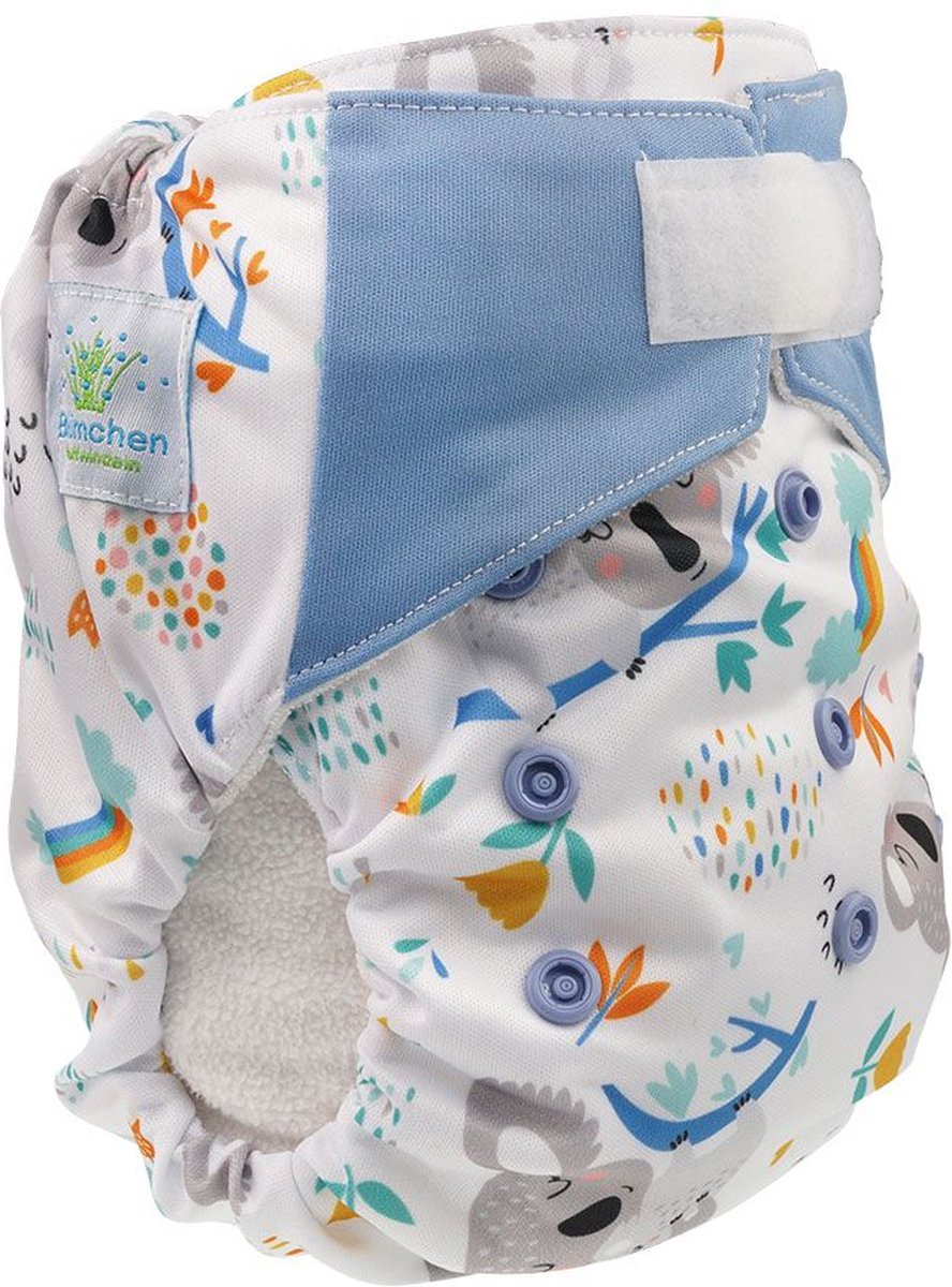 All in one wasbare luier - alles in één luier - Blümchen - Koala ...