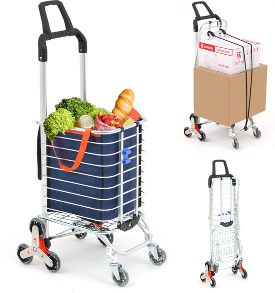 Winkelwagentje - Duw En Trek Winkelwagentje - Winkelwagen met wielen ...