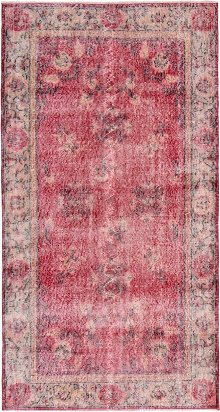 Melis Vintage Turkije Rood Tapijt Handgemaakt | bol.com