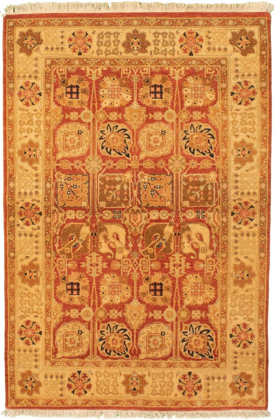 Pako Persian 18 of 20 Pakistan Rood Tapijt Handgemaakt | bol.com