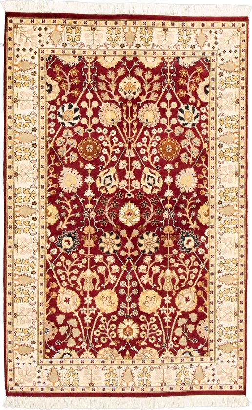 Pako Persian 18 of 20 Pakistan Rood Tapijt Vloerkleed Handgemaakt | bol.com