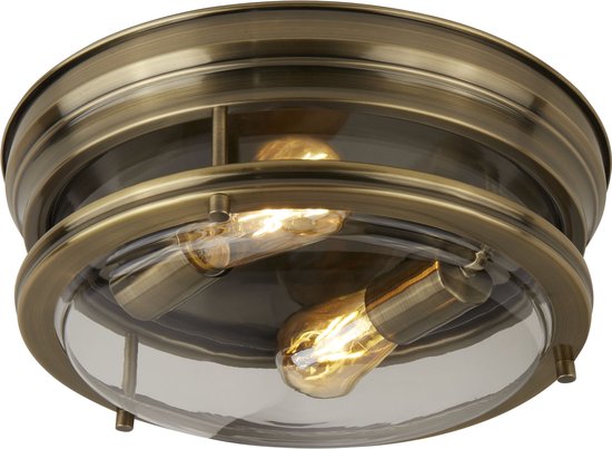 Nordic Light Plafondlamp Brons voor Woonkamer - Hal - Hotel ...