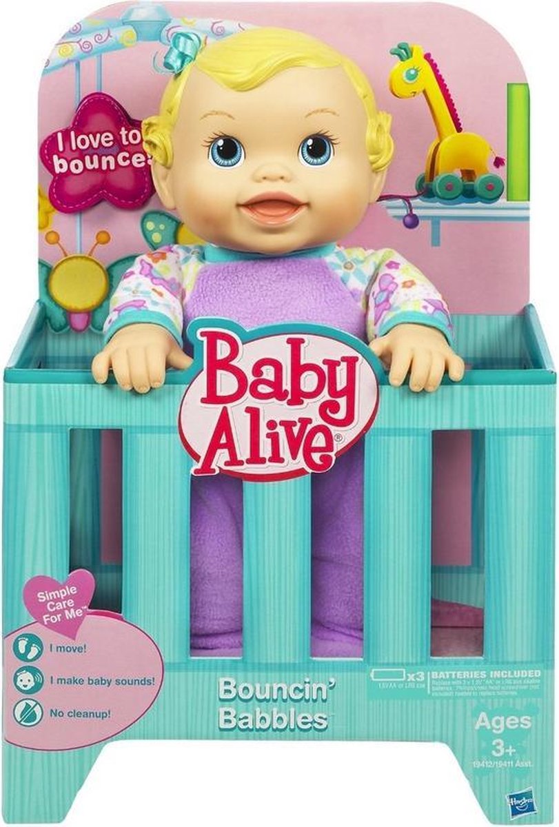 Baby Alive Hop Hop Hanna | bol.com