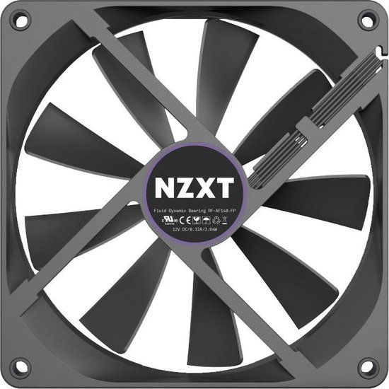 Box Ventilator NZXT AerF140 Ø 14 cm Black | bol