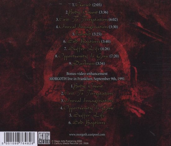 Cursed, Morgoth | CD (album) | Muziek | bol
