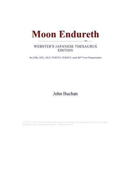 Moon Endureth (Webster's Japanese Thesaurus Edition) (ebook), Icon ...