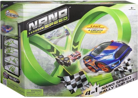 Nano Speed Rally 4 in 1Rally Cup | bol.com
