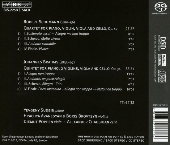Yevgeny Sudbin, Hrachya Avanesyan, Boris Brovtsyn - Schumann: Piano ...