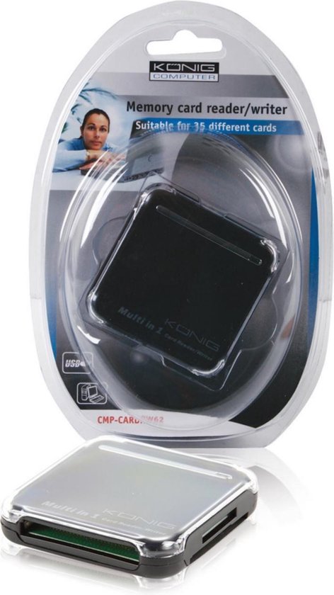 Konig 35-In-1 Kaartlezer , Memory Card Reader / Writer | bol