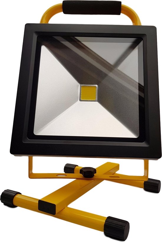 Lampe de chantier à LED | Lampe de travail 50W = 500W | Batterie ...