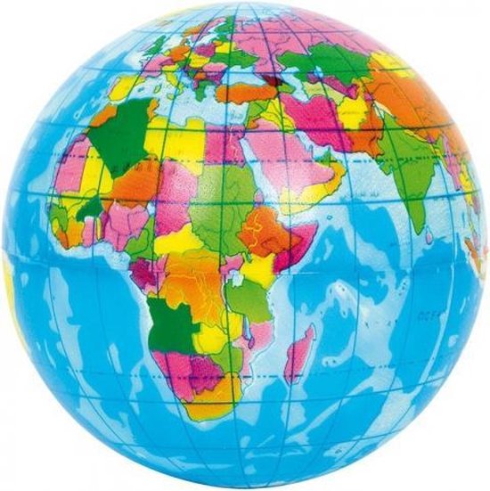 Aardbol balletje 10 cm | bol.com