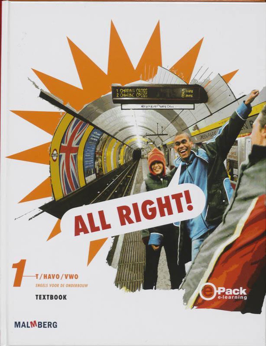All right! 1 t/havo/vwo textbook | 9789034528810 | H. de Zwart | Boeken ...