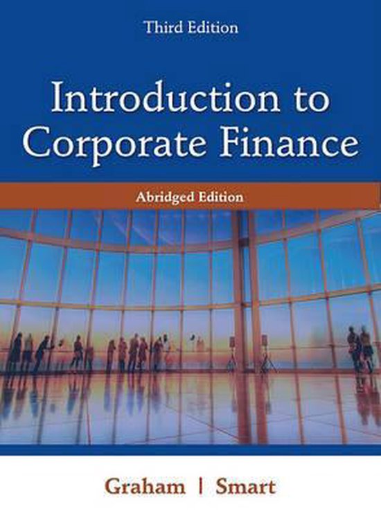 Introduction to Corporate Finance | 9781111532611 | John Graham ...