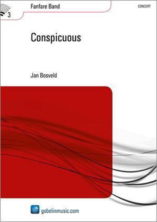 Conspicuous, Jan Bosveld | 9790035219065 | Boeken | bol