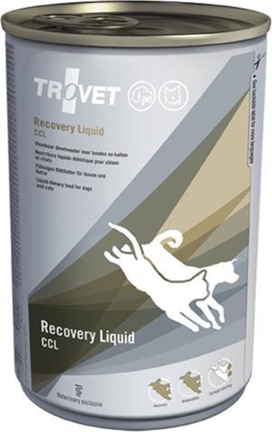 TROVET Recovery Liquid CCL Hond/kat - 12 x 395 ml | bol