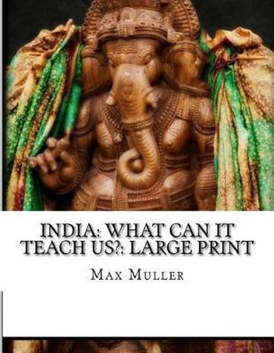 India, Max Muller | 9781724716477 | Boeken | bol.com