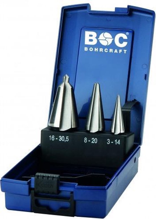 Bohrcraft Plaatwerkboren set HSS-G | bol