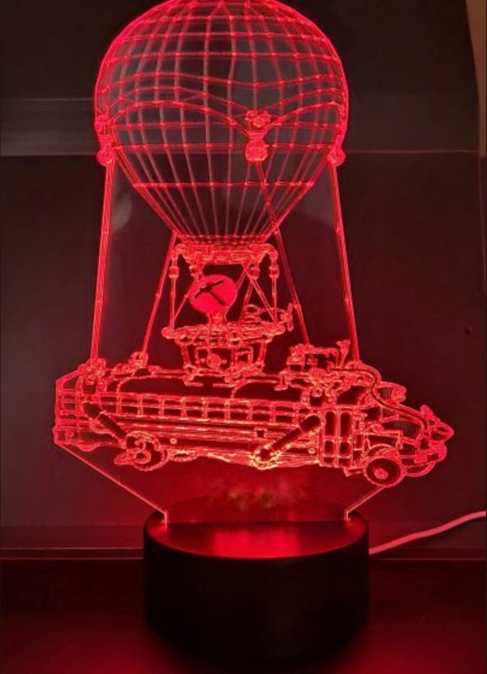 3D LED LAMP - FORTNITE BUS | bol.com