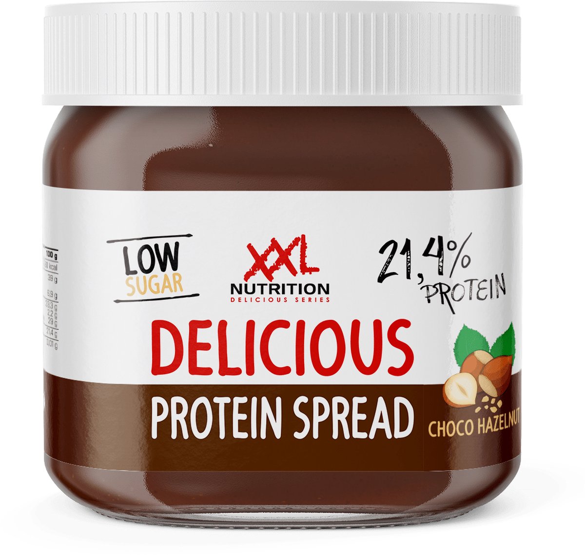 Delicious Protein Spread Chocolade Hazelnut - 350 gram | bol.com