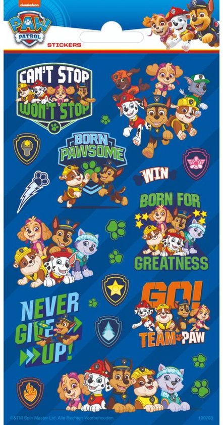 Paw Patrol Stickers | bol.com
