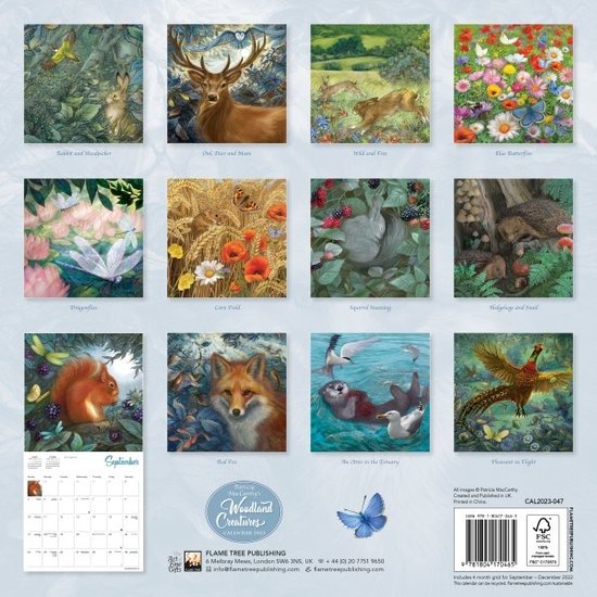 Woodland Creatures Kalender 2023 | bol.com