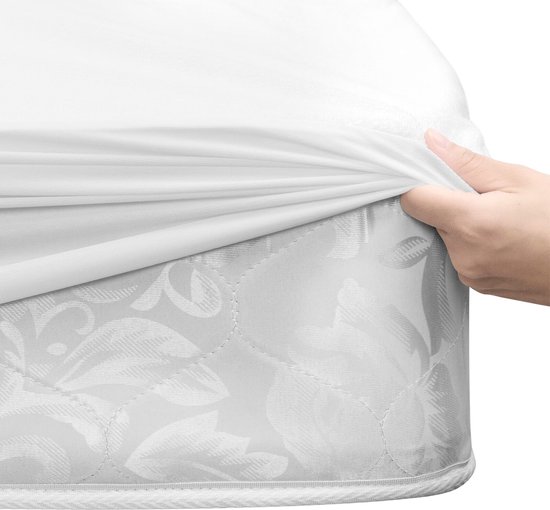 Matras Protector - 160 x 200 cm - Waterdichte MatrasTopper - Ademend ...