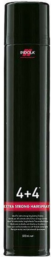 Indola 4+4 Extra Strong Hairspray 500 ml | bol