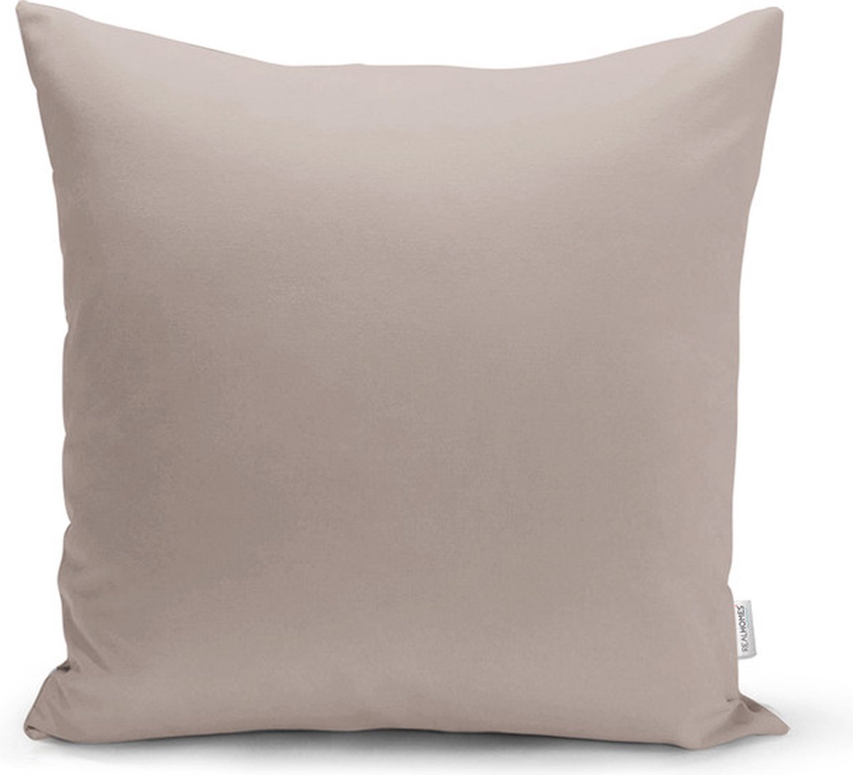 Vloerkussen met kussenhoes - 70x70 cm - Nerts kleur - Binnenkussen met ...