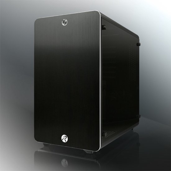 Raijintek THETIS Midi-tower PC-behuizing Zwart 1 voorgeïnstalleerde LED ...