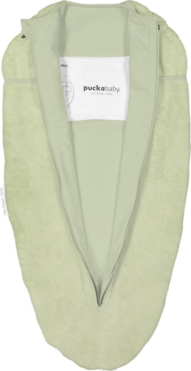 Puckababy inbakerslaapzak Original Mini 3-6m - Teddy winter - Olive ...