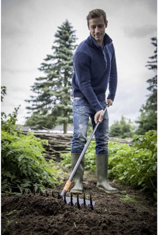 Fiskars 135051 QuikFit Hark - kunststof | bol.com