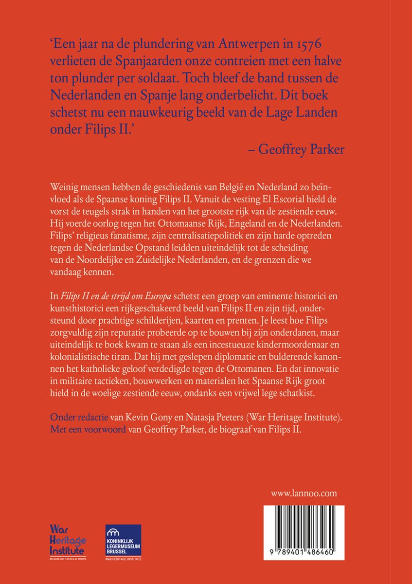 Filips II en de strijd om Europa (ebook), Natasja Peeters ...