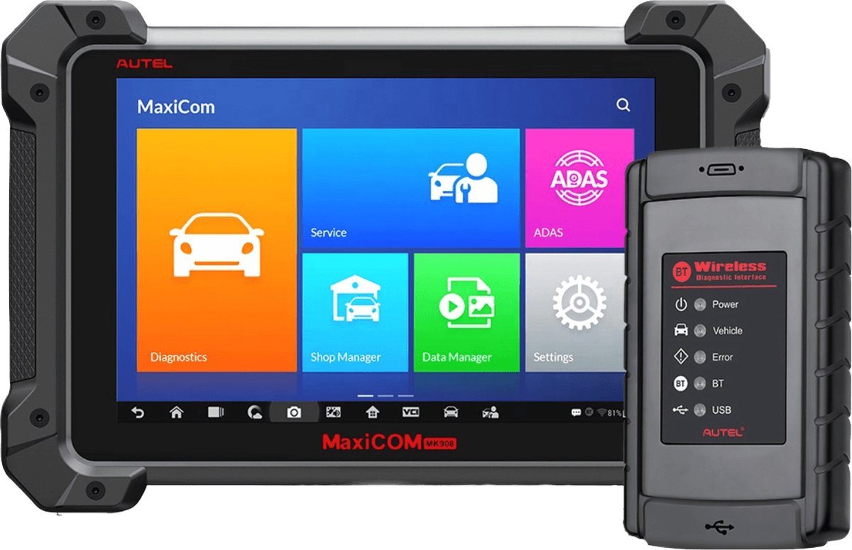 Autel MaxiCom MK908 Professionele Diagnose Tablet Nederlands | bol.com