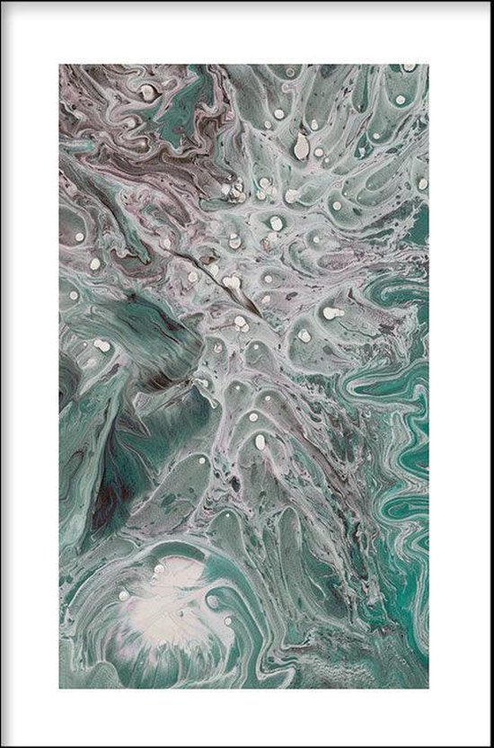 Walljar - Green River - Muurdecoratie - Poster | bol